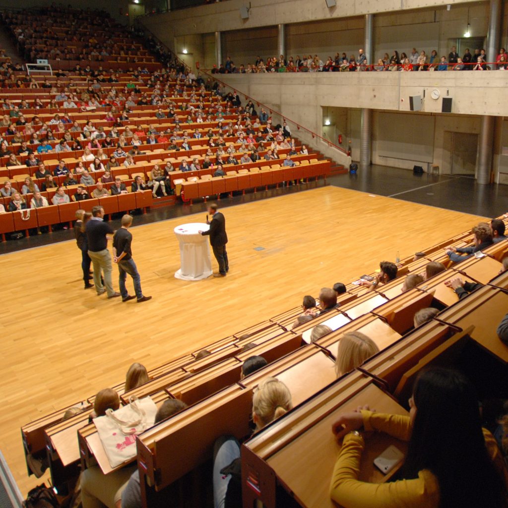 Auditorio Audimax de la Universidad de Bielefeld | Mind The Sound